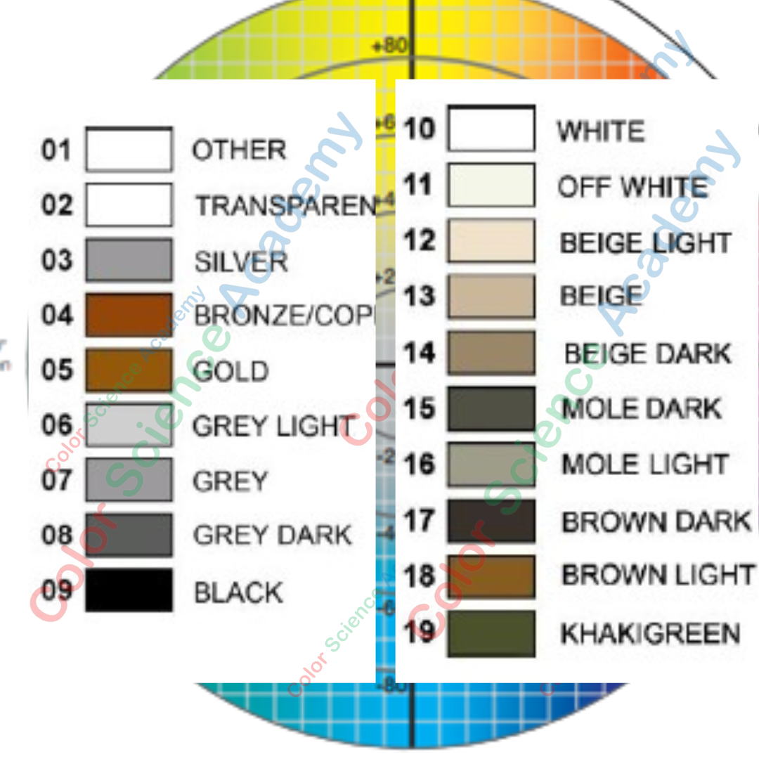 H&M Color Guideline: The Color Coding System & Color Wheel (Part-01 ...